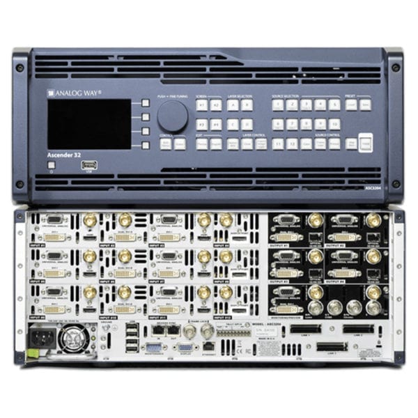 Analog Way - Ascender ASC3204 4K Switcher - Nationwide Video