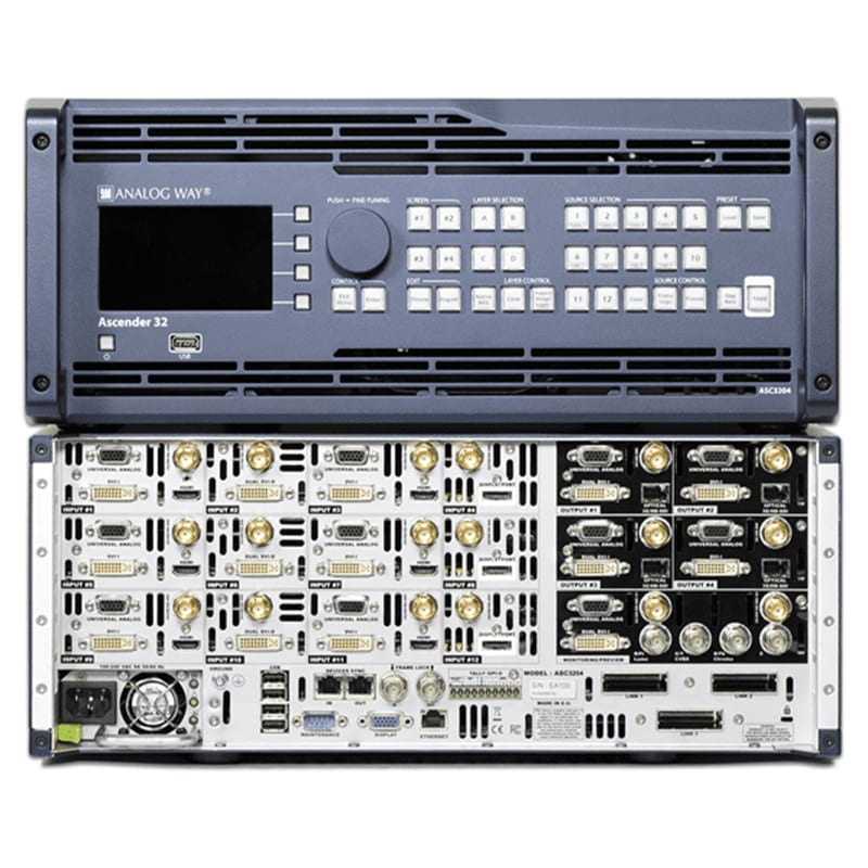 Analog Way - Ascender ASC3204 4K Switcher - Nationwide Video