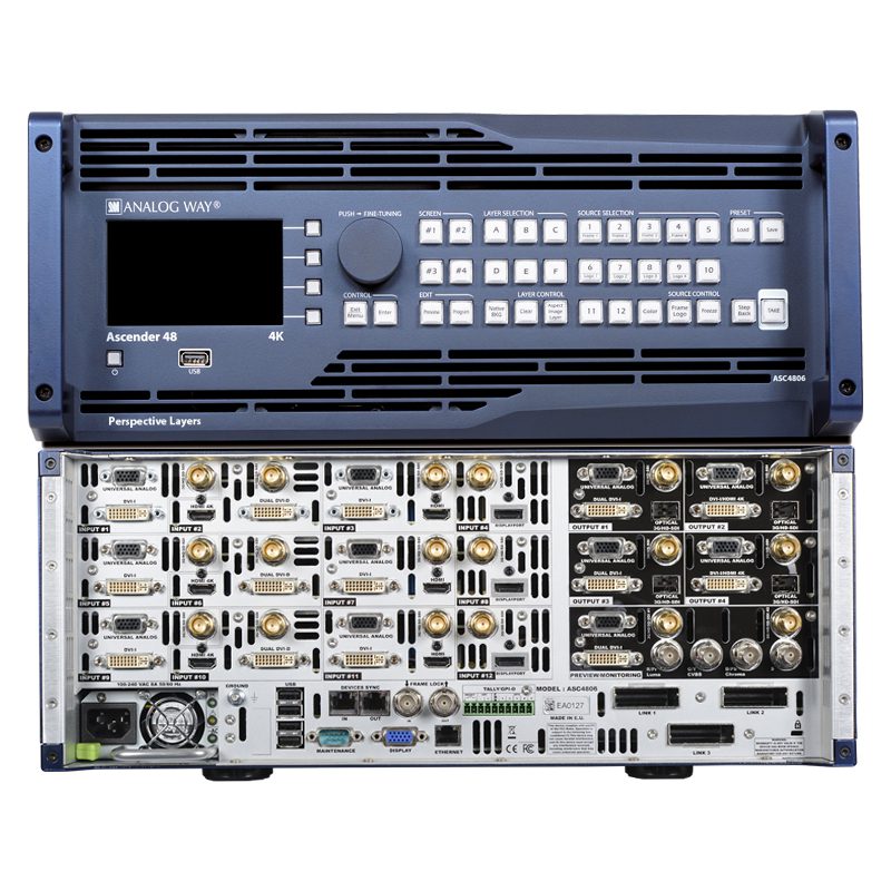 Analog Way - Ascender ASC4806 4K Switcher - Nationwide Video