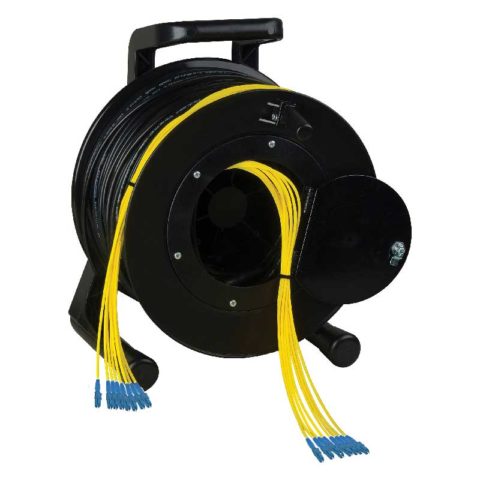 TAC-8 LC Single Mode Fiber Reel 450m (LC connectors) - Nationwide Video