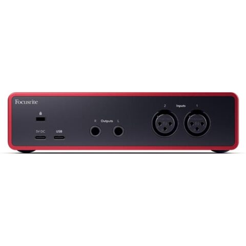 Focusrite Scarlett 2i2 4G Audio Interface - Nationwide Video