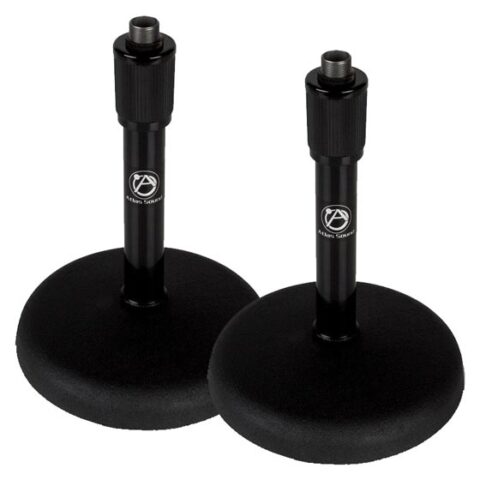 Atlas DS-7E Desktop Mic Stand (2-Pack) - Nationwide Video
